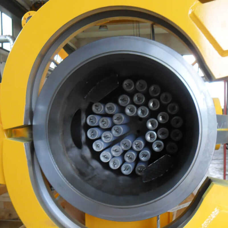 Quick opening closures and jaws type for gas or oil pipeline | Forain