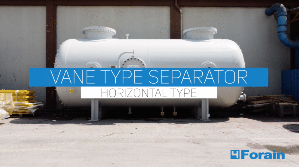 Horizontal vane separators - Forain